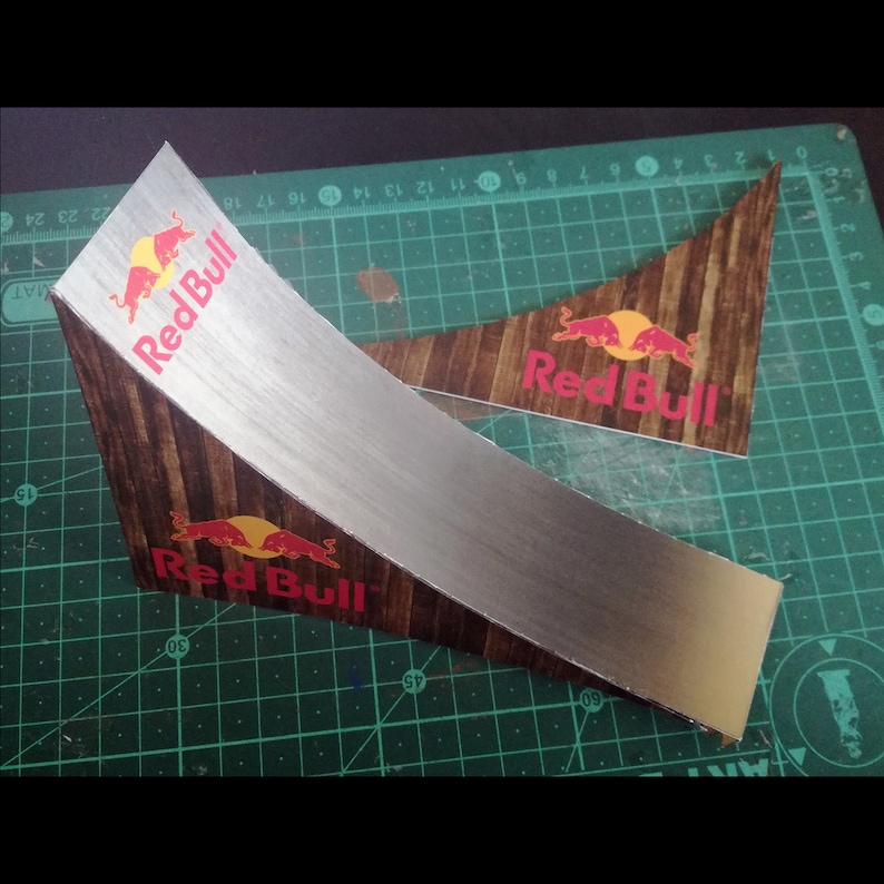 Printable Paper Craft Slope Style Red Bull Rampage Ramp for MTB ...