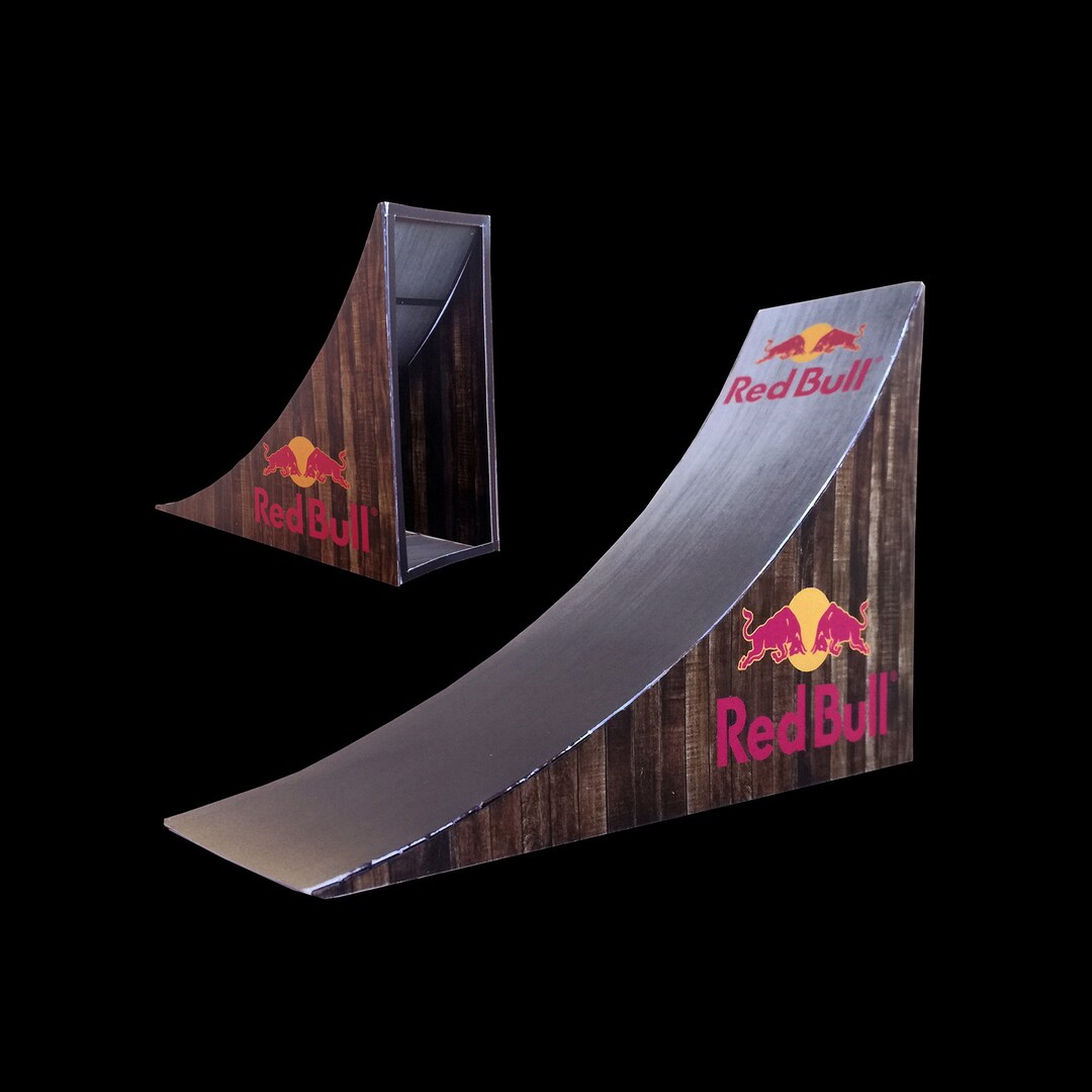 Printable Paper Craft Slope Style Red Bull Rampage Ramp for MTB ...