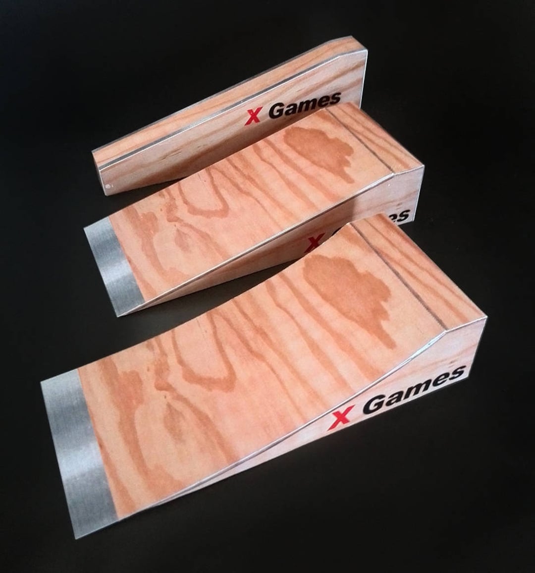 Print It Yourself - Paper Craft Skate Park Ramps for Skateboard ...