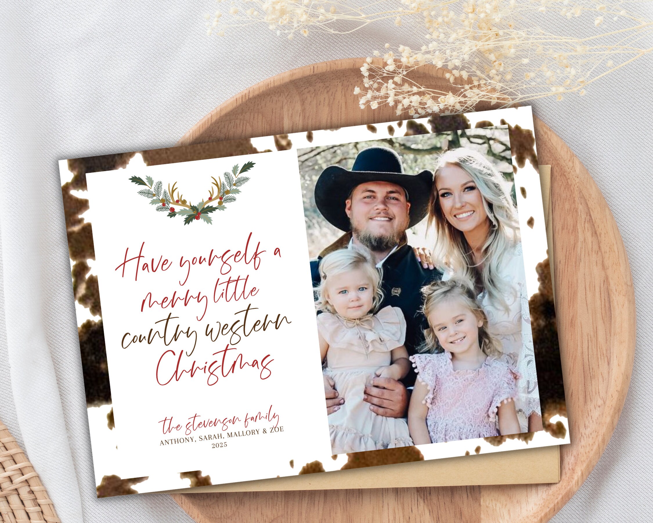 Country Family Christmas Cards