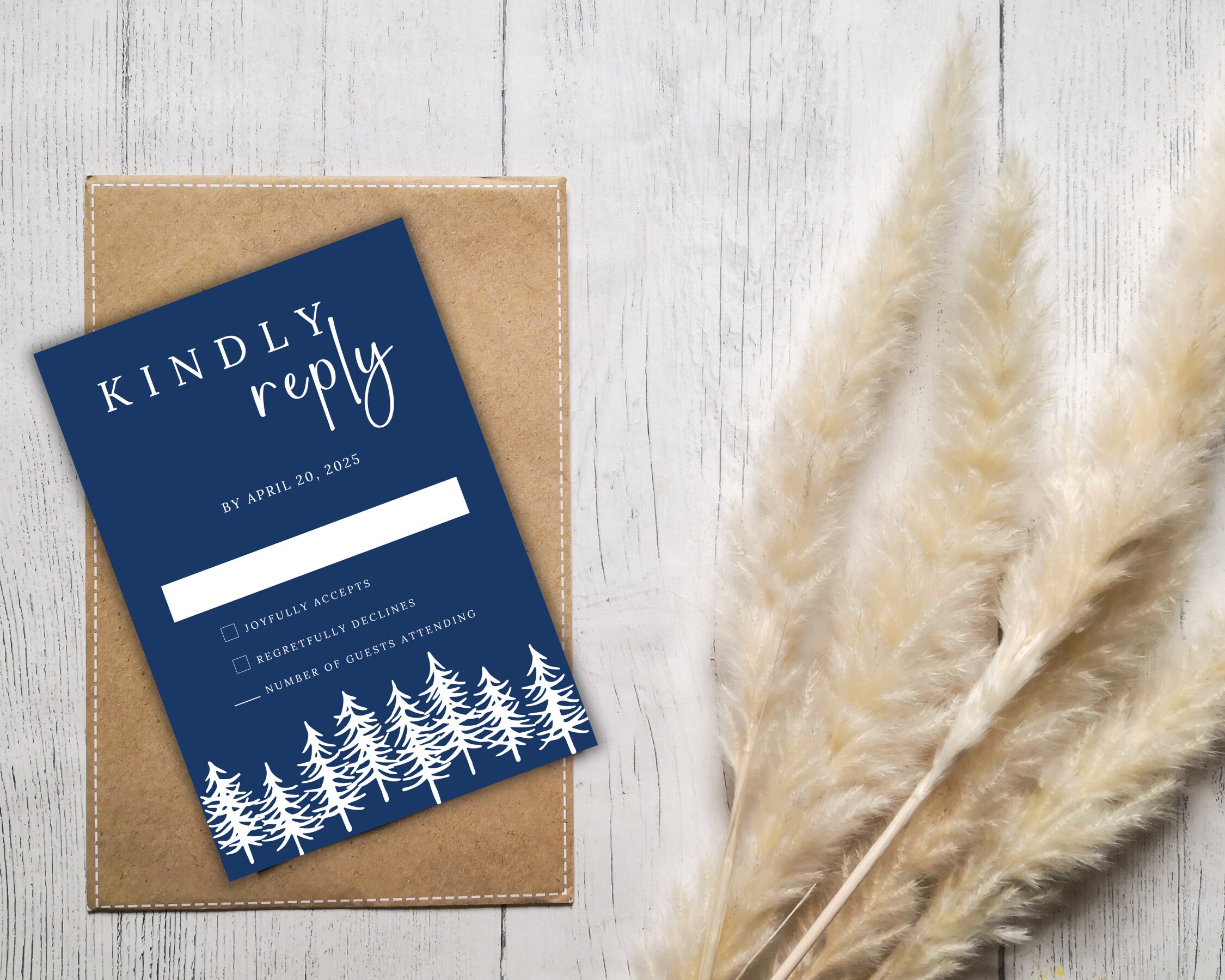 Kindly Reply Card Template Respond to Our Wedding Card Rsvp Card ...