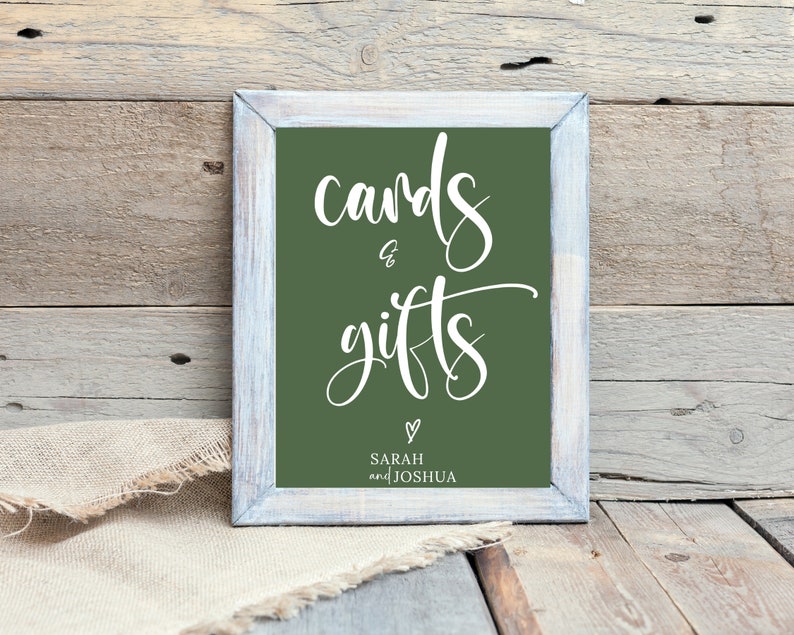 Wedding Reception Signs Editable Wedding Signs Cards and Gifts - Etsy