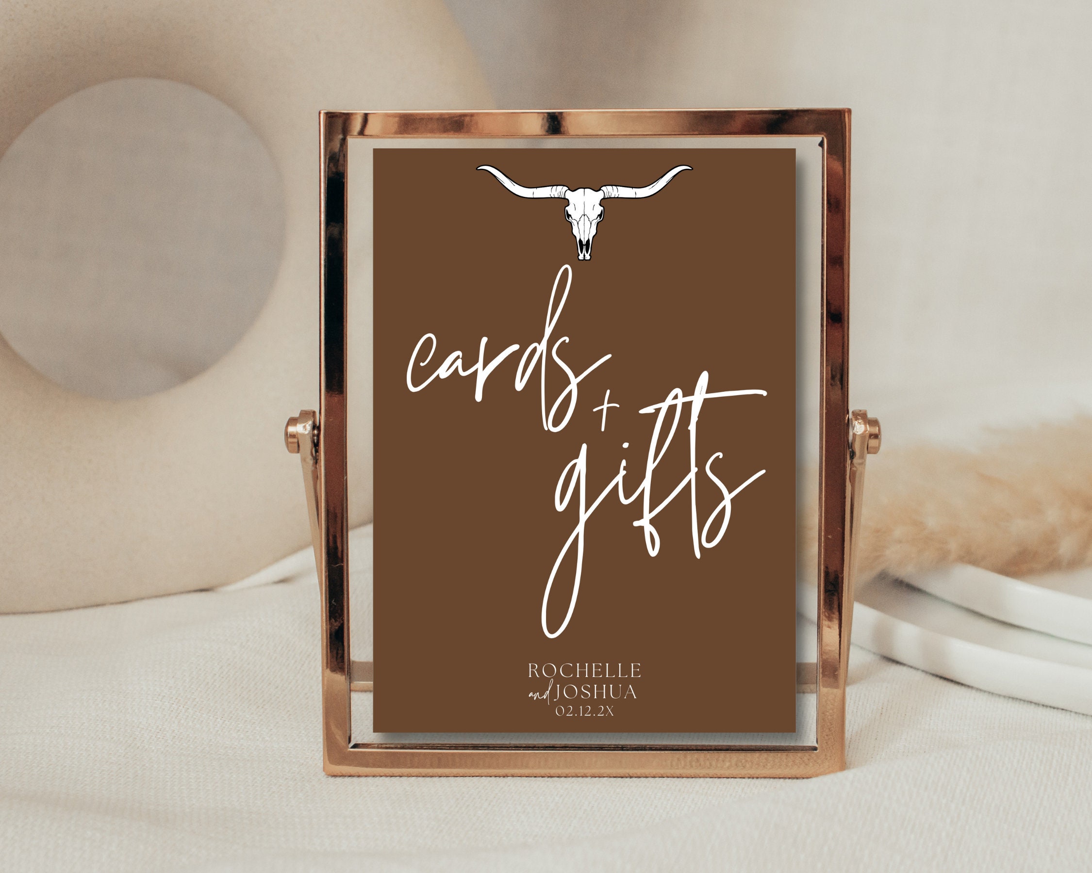 Western Wedding Decor Table Sign Bundle Cowboy Wedding - Etsy