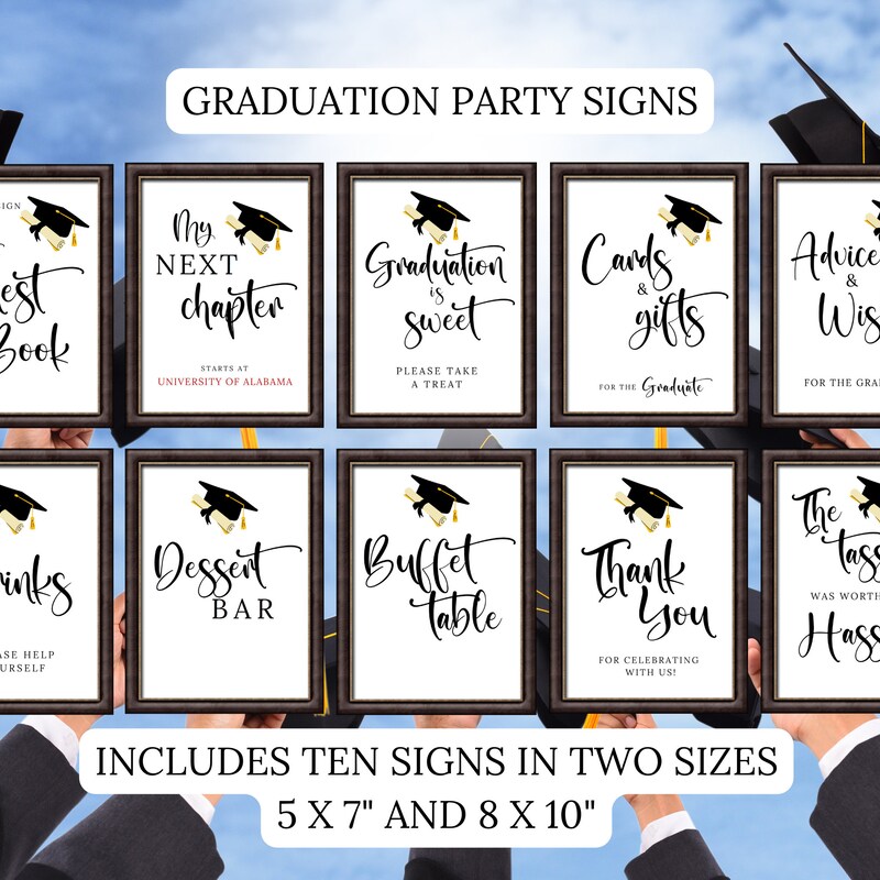 Graduation Signs - Etsy