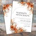 Country Wedding Invitation Set Rustic Floral Wedding Invitations Cowboy ...