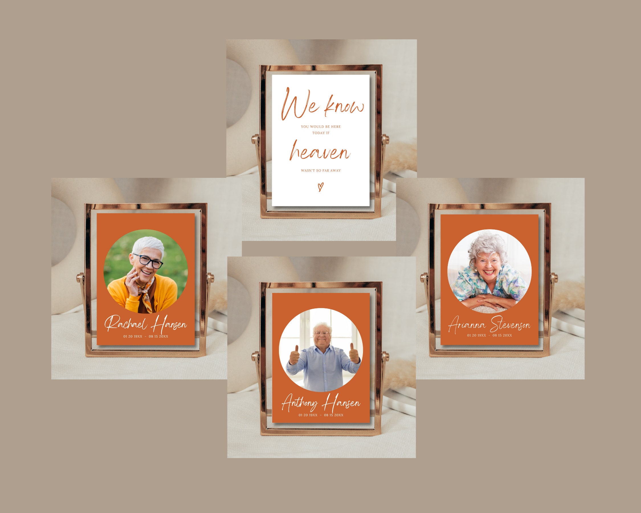 In Loving Memory Signs Wedding Reception for Those Who Couldn't Be Here ...