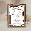 Western Wedding Program Template Cowhide Wedding Decor Country Western ...