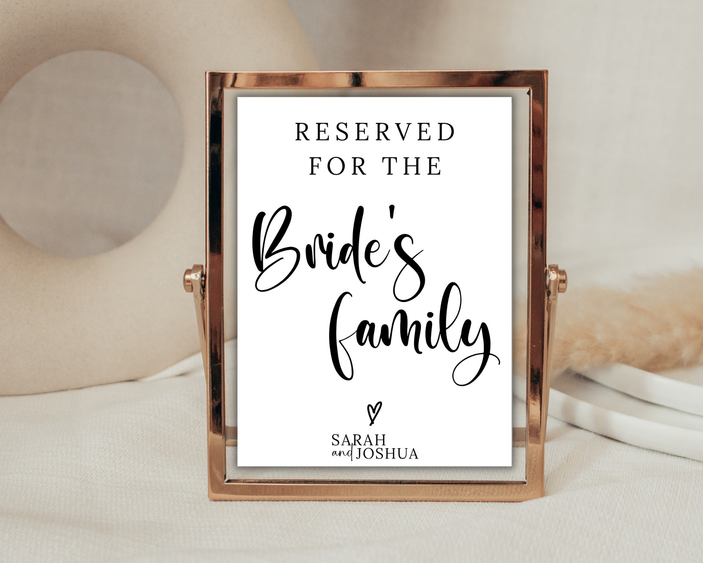 Cards and Gifts Sign Wedding Template Wedding Reception Sign Bundle ...