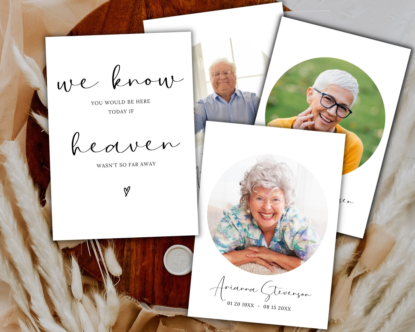 In Loving Memory Sign Template Wedding Memorial Signs Printable Simple ...