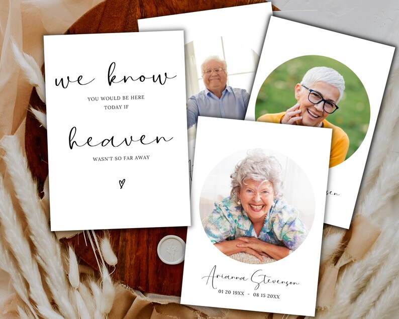 In Loving Memory Sign Template Wedding Memorial Signs - Etsy