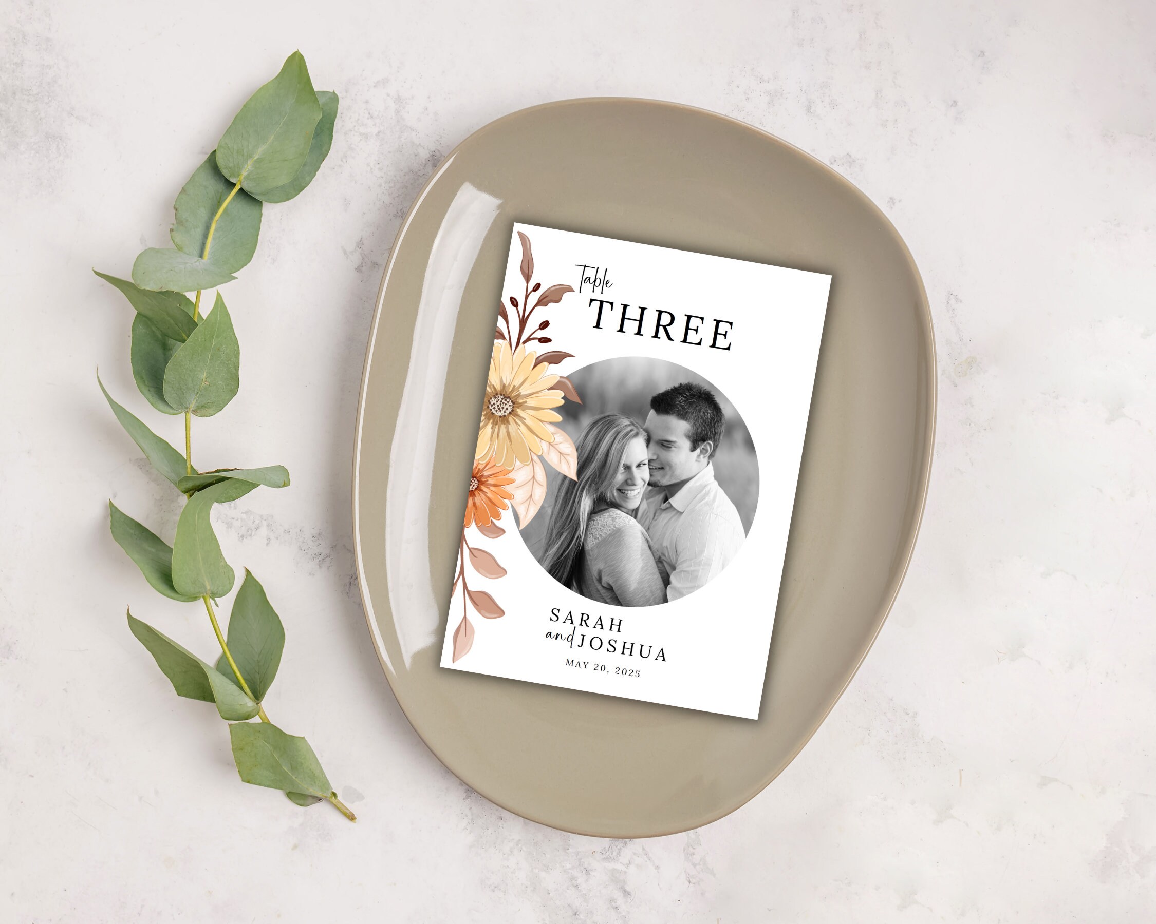 Floral Wedding Reception Seating Assignment Fall Floral - Etsy