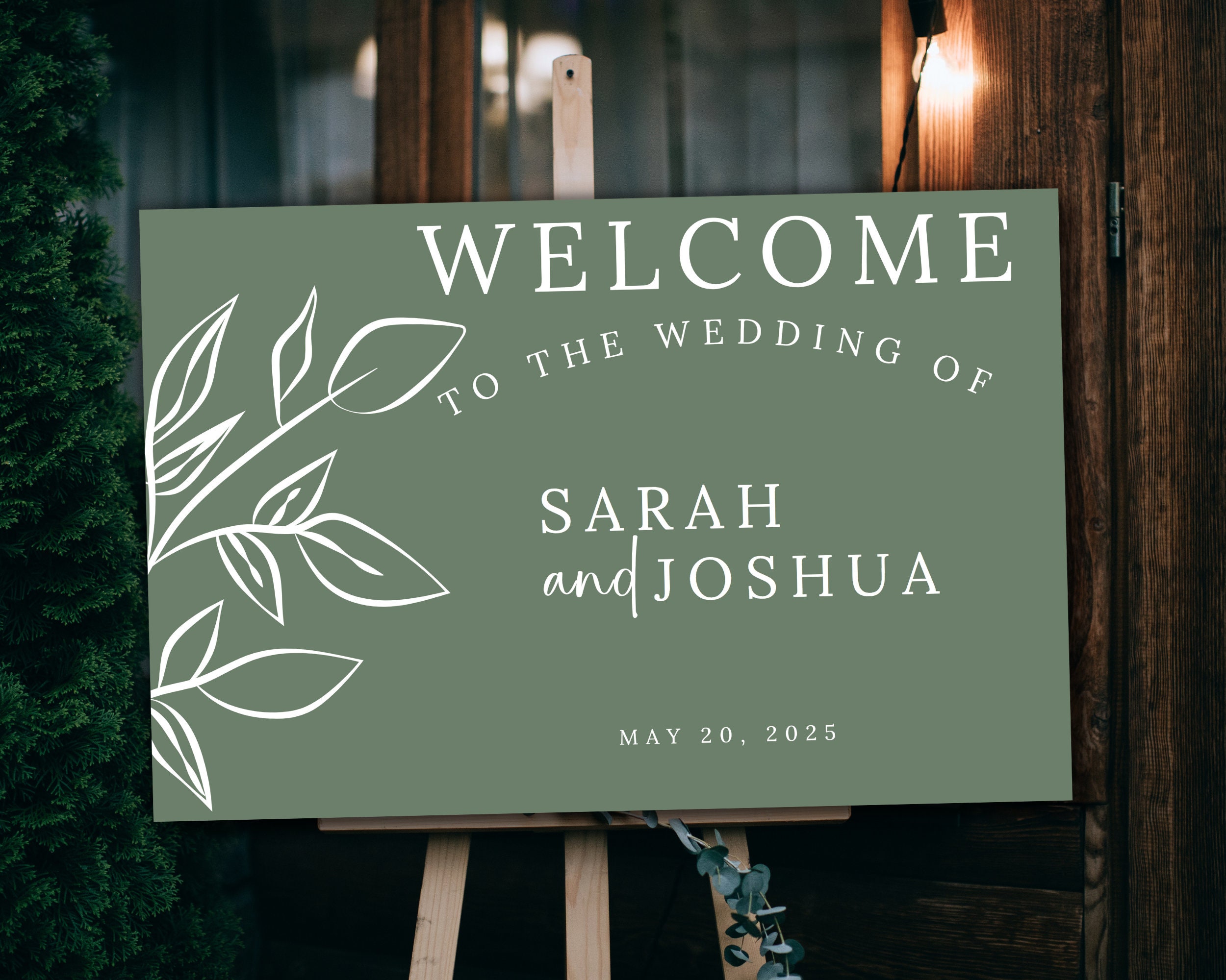 Wedding Welcome Sign Template Wedding Reception Signs and - Etsy