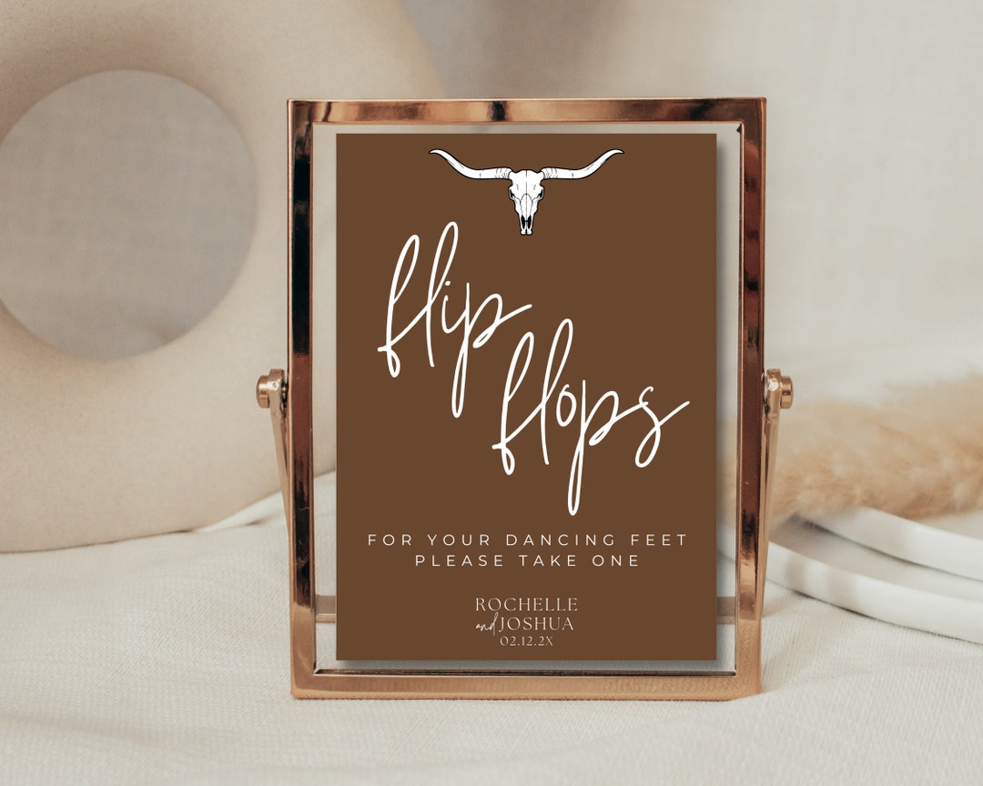 Western Wedding Printable Sign Templates Southwestern Wedding Decor ...