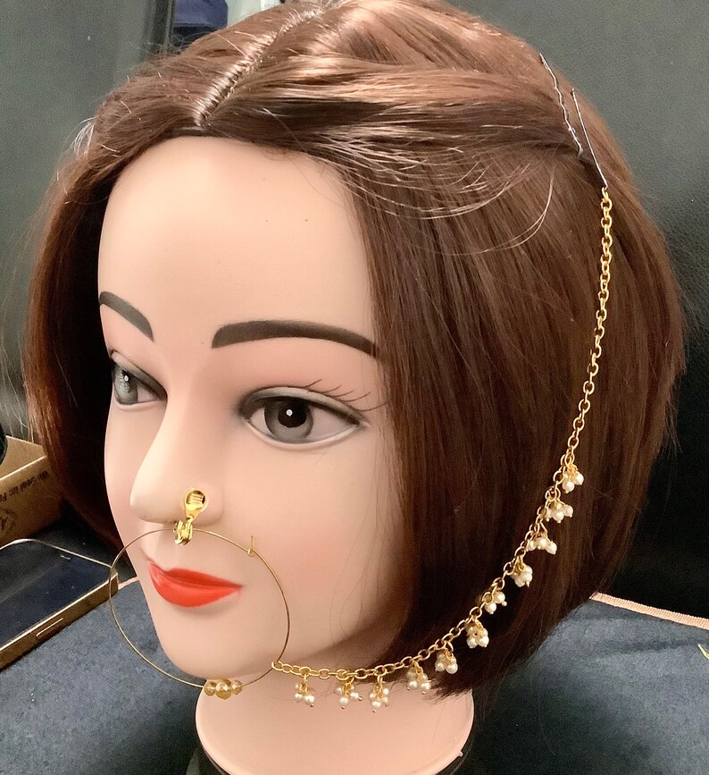 Beautiful Indian Bridal Nath - Etsy