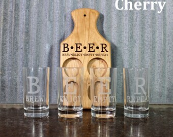 Beer flight board | Etsy