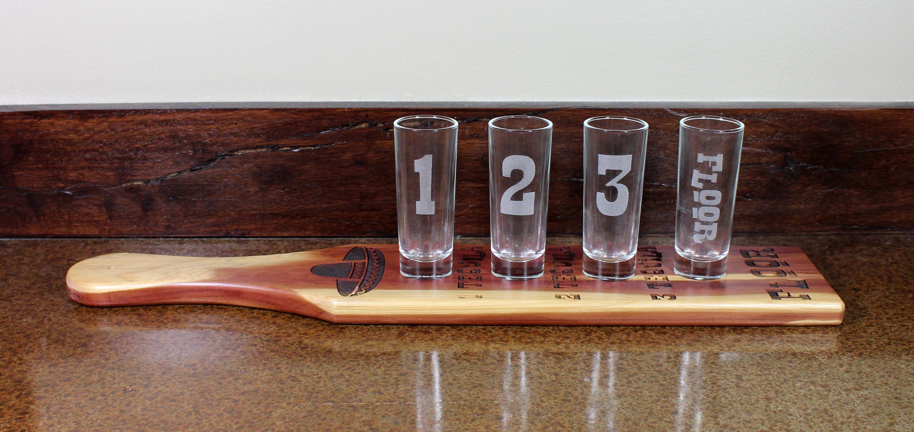 Shot Glass Flight Board - Etsy