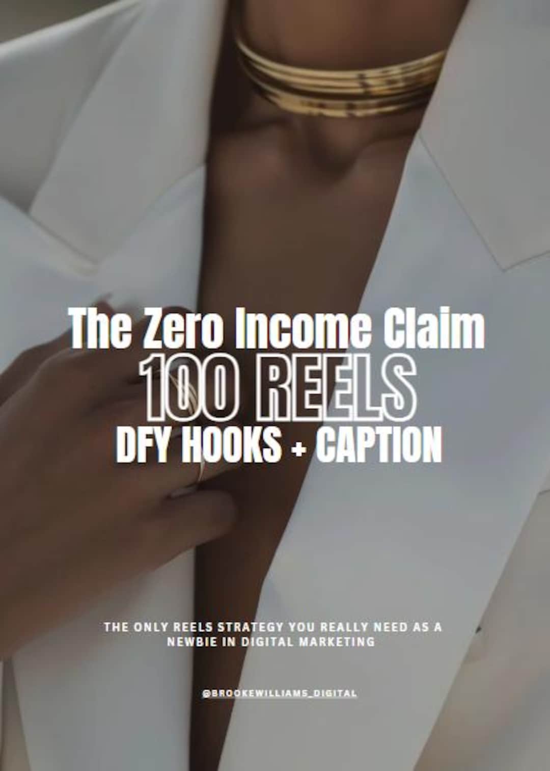 Zero Income Claim Guide 100 DFY Hooks and Captions Instagram Digital ...