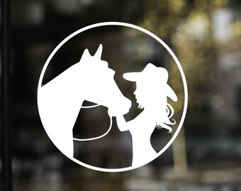 BOSS MARE Decal Horse Car Decal Gift for Horse Lover | Etsy