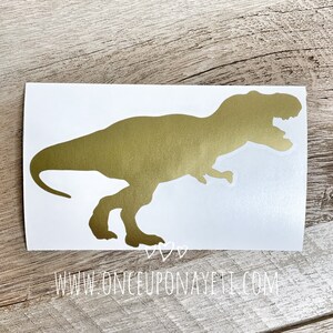 T-rex Sticker, Tyrannosaurus Rex, Dinosaur, Sticker Car Laptop Vinyl ...