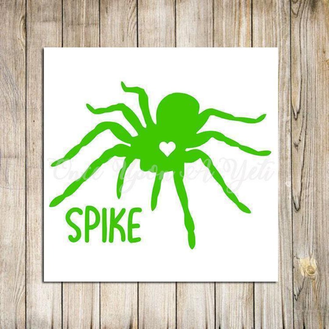 Custom Tarantula Name Decal: Spider Tank, Car, Laptop Sticker - Etsy