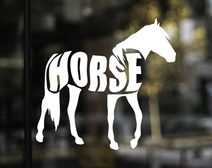 BOSS MARE Decal Horse Car Decal Gift for Horse Lover | Etsy