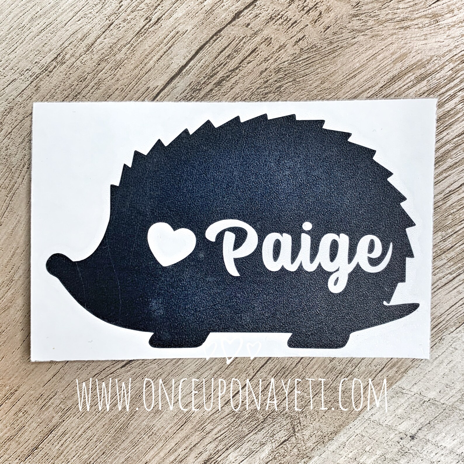 Hedgehog Custom Decal Hedgehog Tank Decal Hedgehog Sticker - Etsy