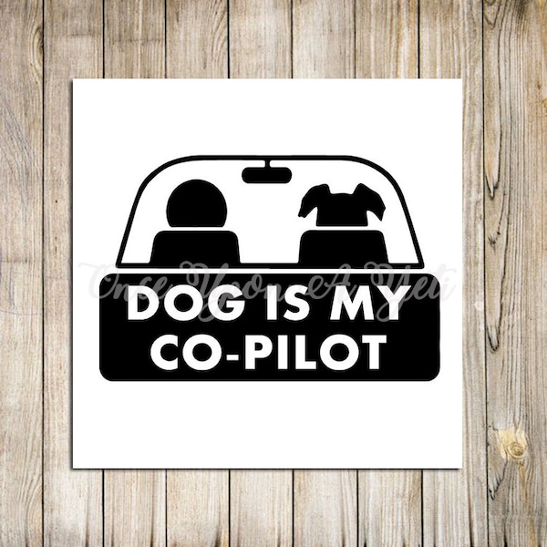 My Dog is My Copilot - Etsy