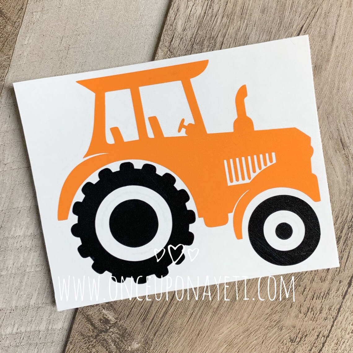 Tractor Decal Tractor Sticker Agricultural Decal Farm | Etsy