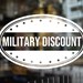 Military Discount Decal Veteran Discount Decal Store Decal | Etsy