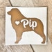 Custom Aussie Dog Name Decal Mini Aussie Dog Decal Car - Etsy