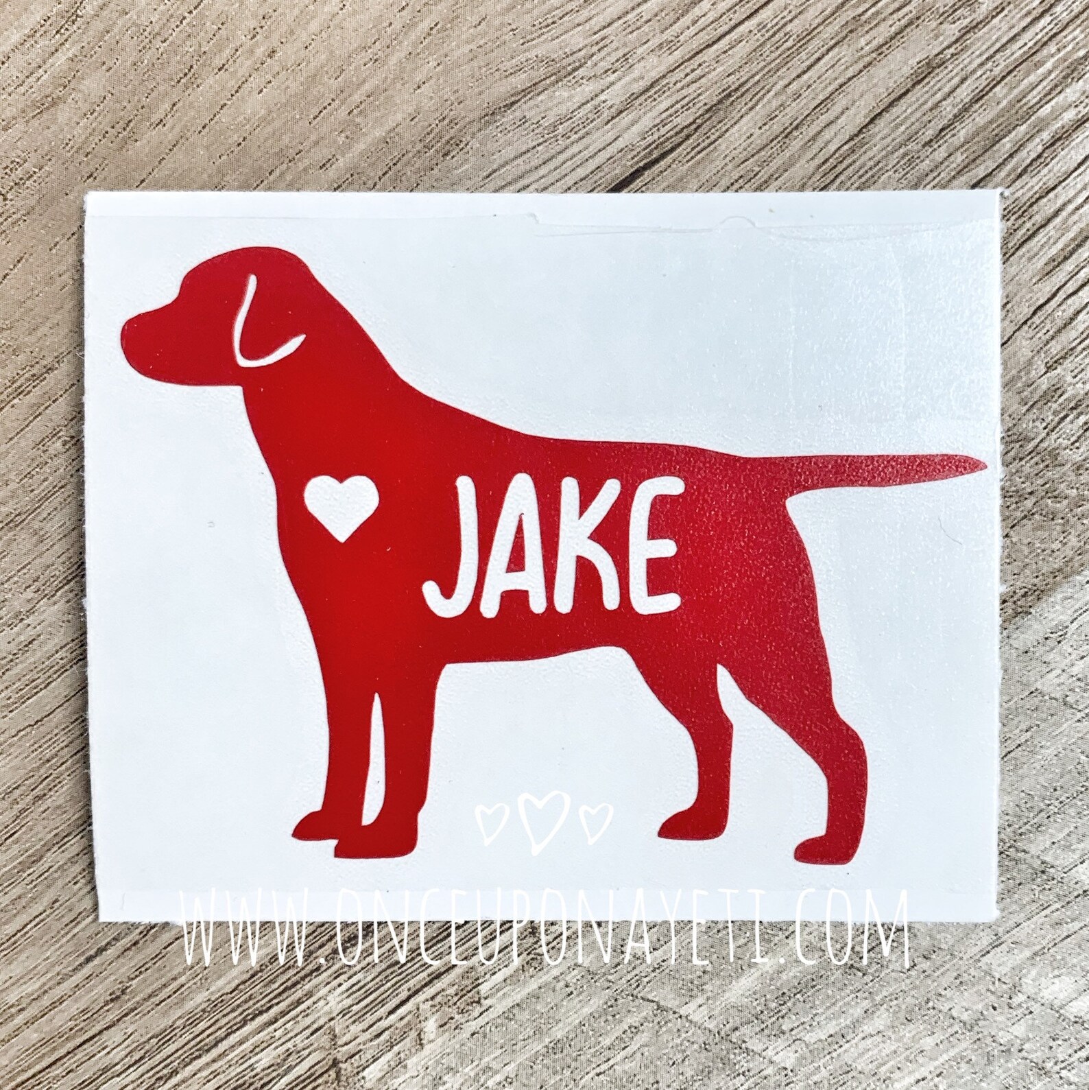 Custom Labrador Decal Dog Decal Car Decal Lab Decal - Etsy