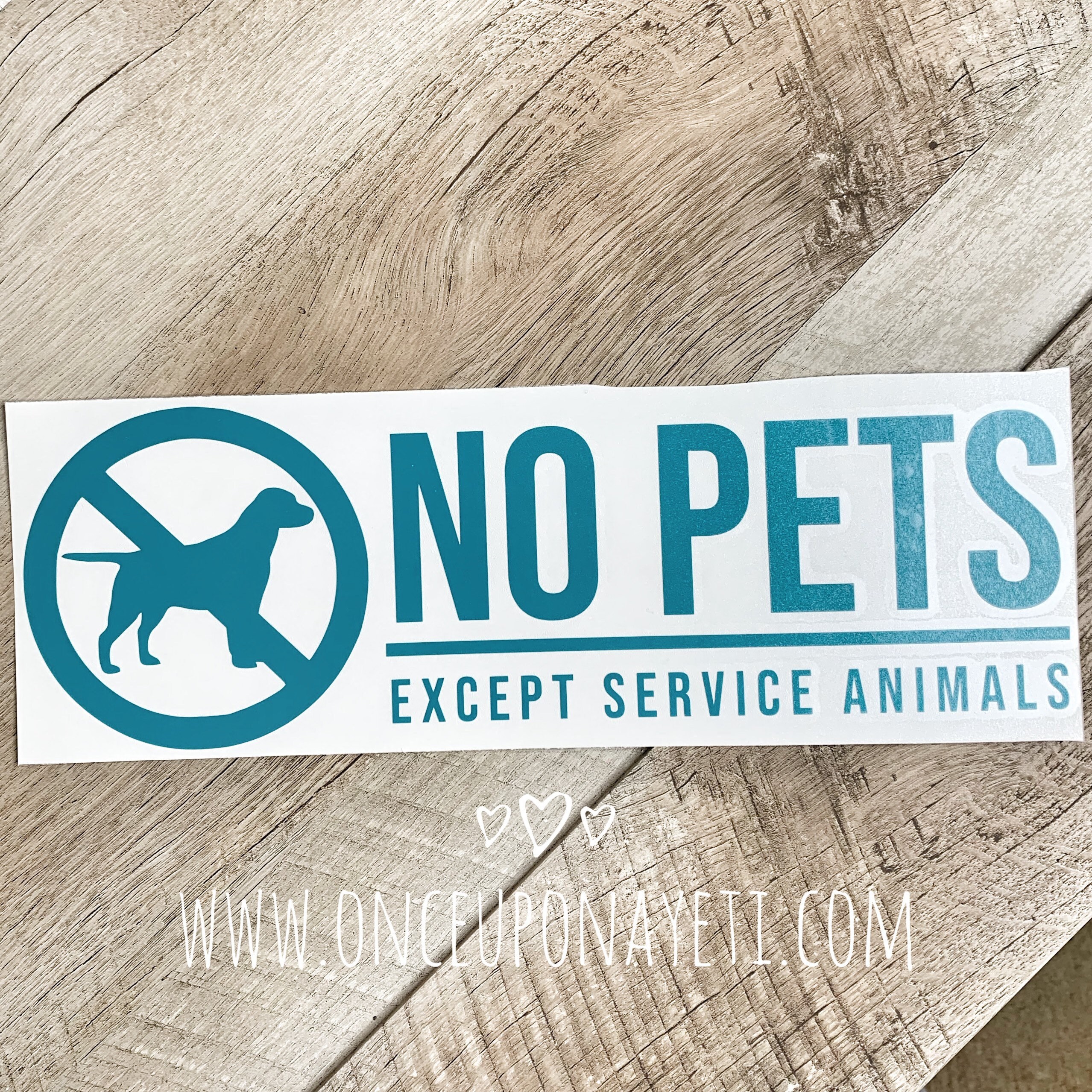 No Dogs Decal No Pets Decal Store Decal Store Sticker - Etsy