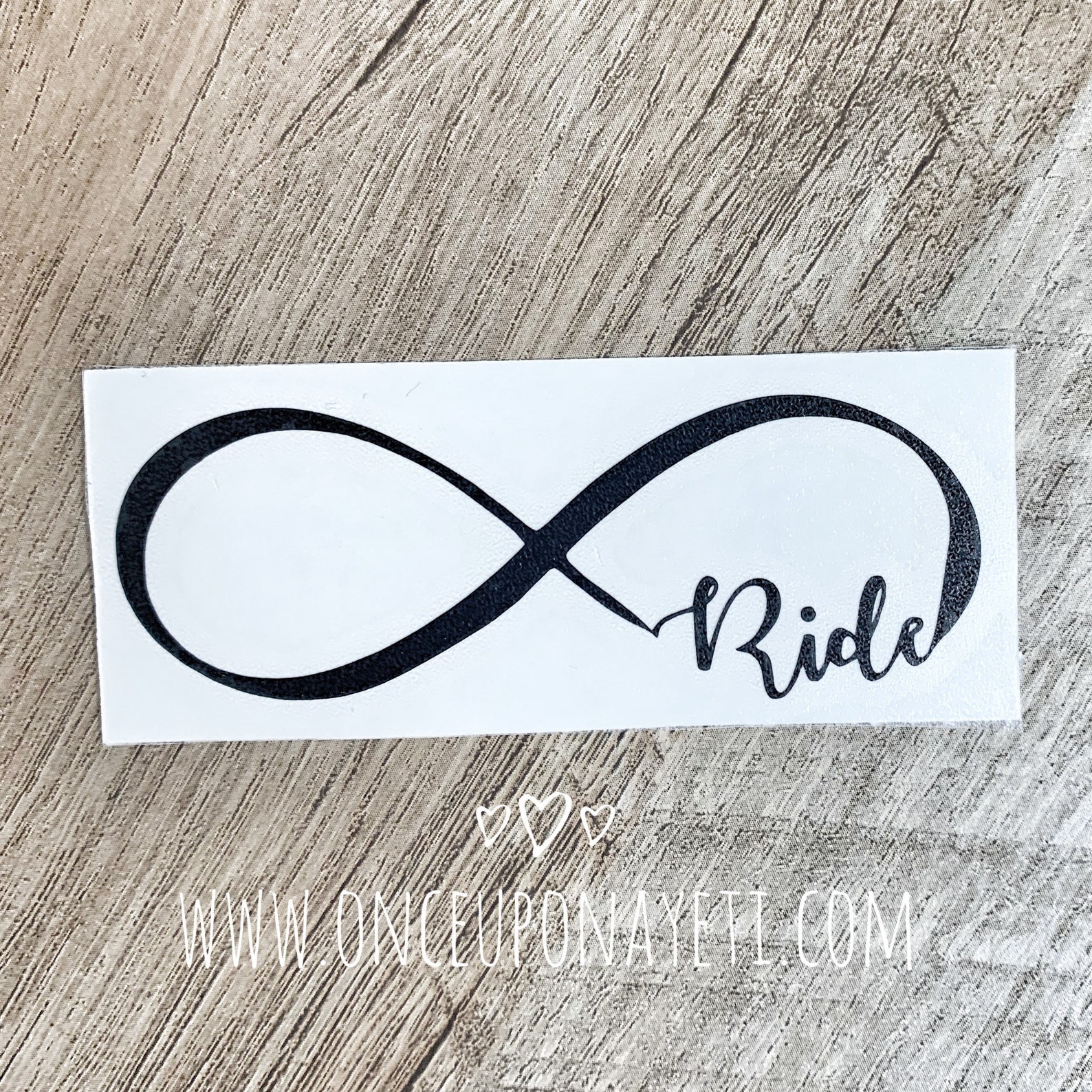 Ride Infinity Decal Horse Infinity Symbol Horse Car Decal - Etsy