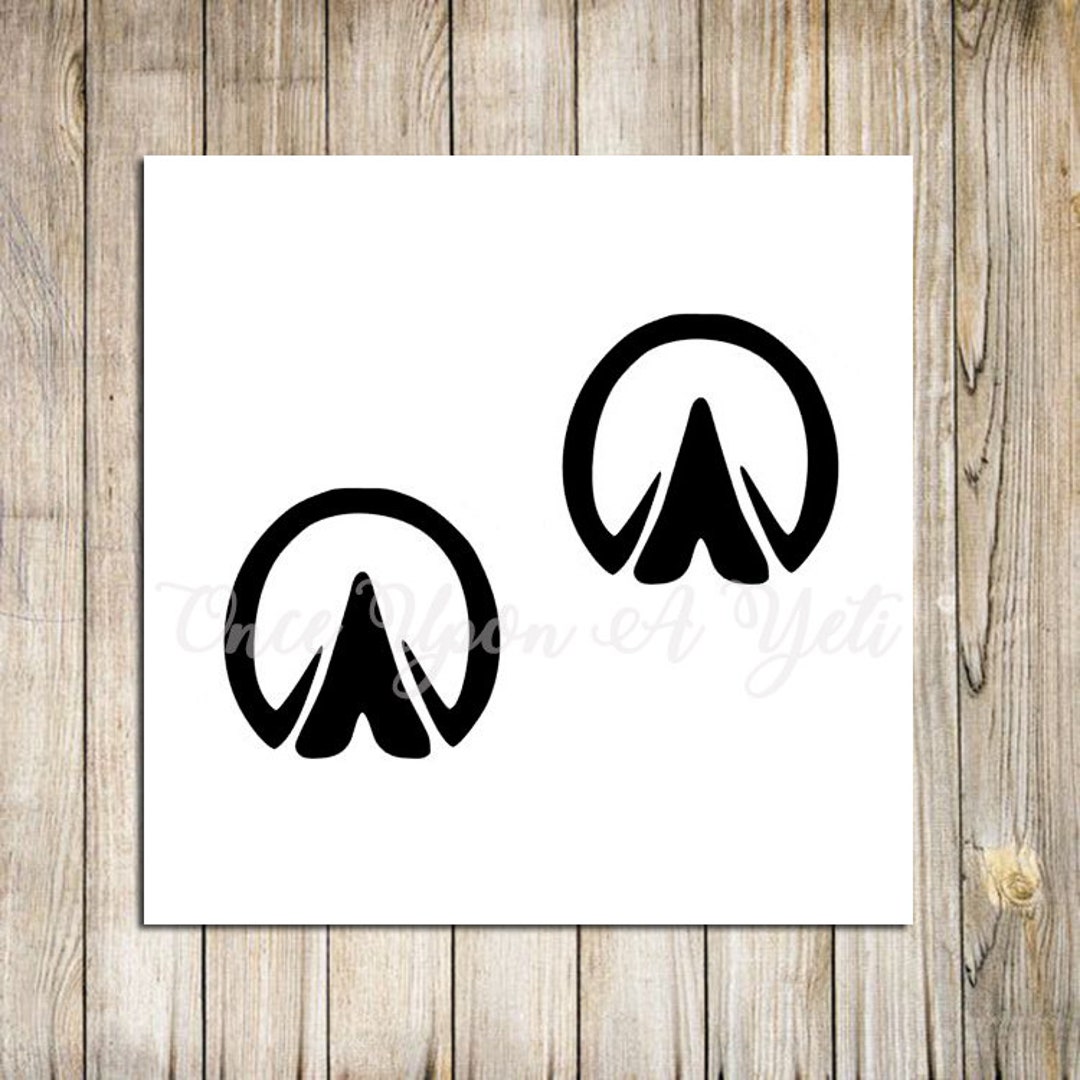 Hoof Prints Decal Horse Sticker Horse Car Decal Gift for Horse Lover ...