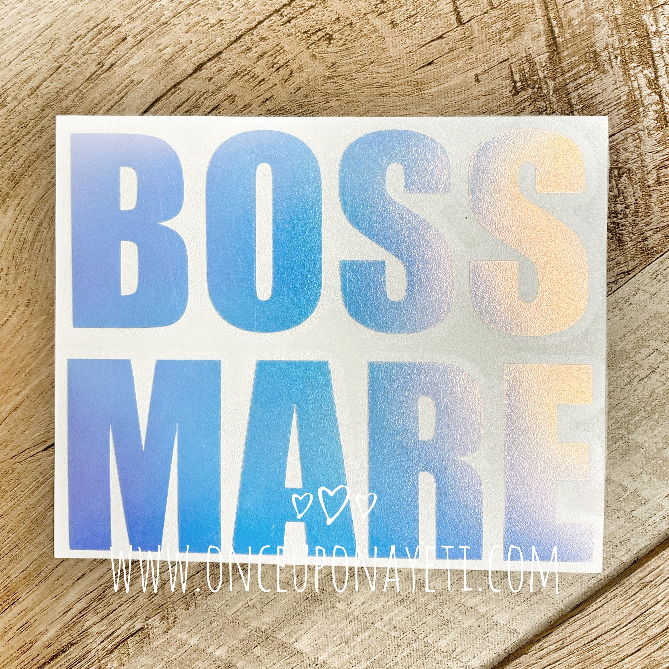 BOSS MARE Decal Horse Car Decal Gift for Horse Lover | Etsy