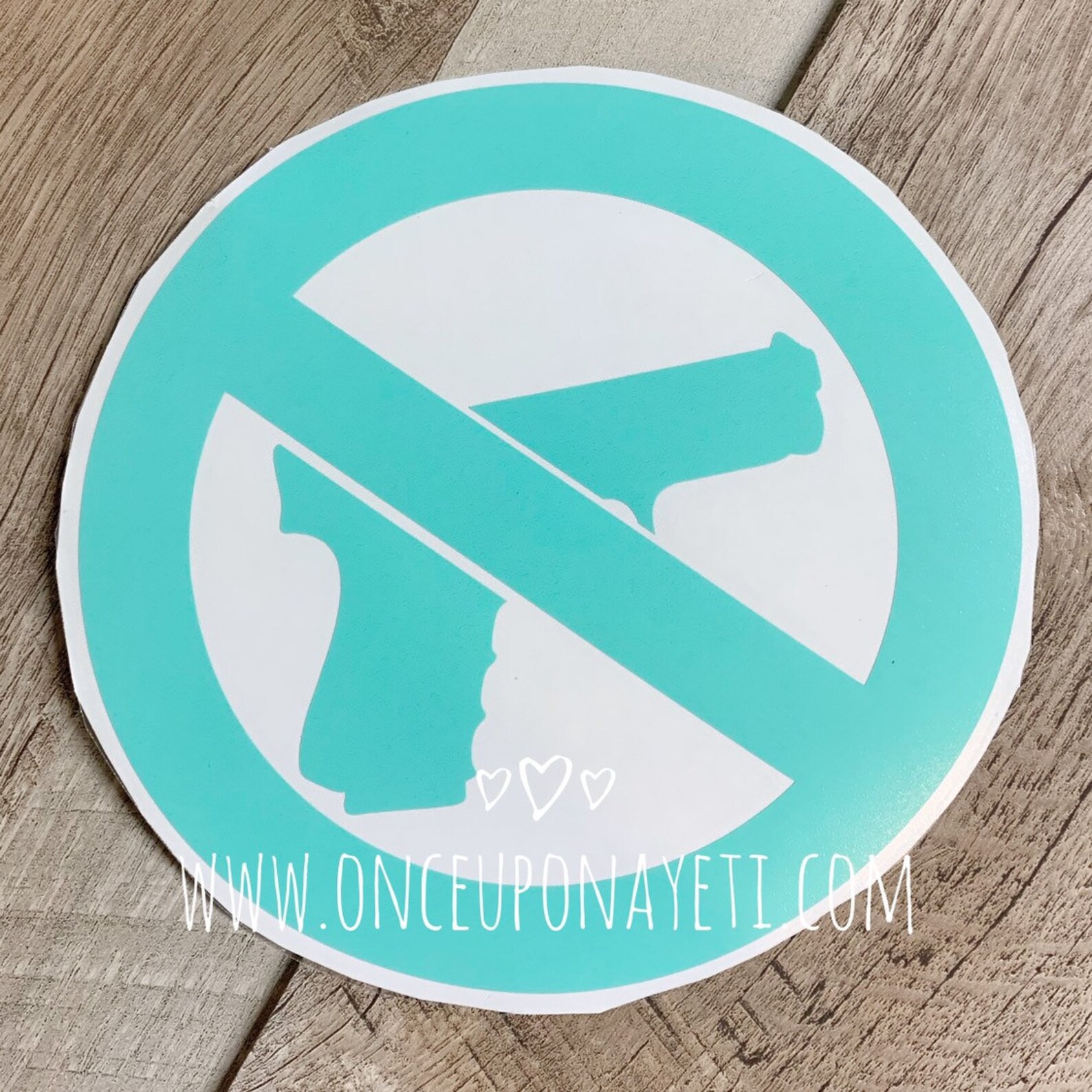 No Guns Decal No Hand Guns Decal Store Decal Store | Etsy