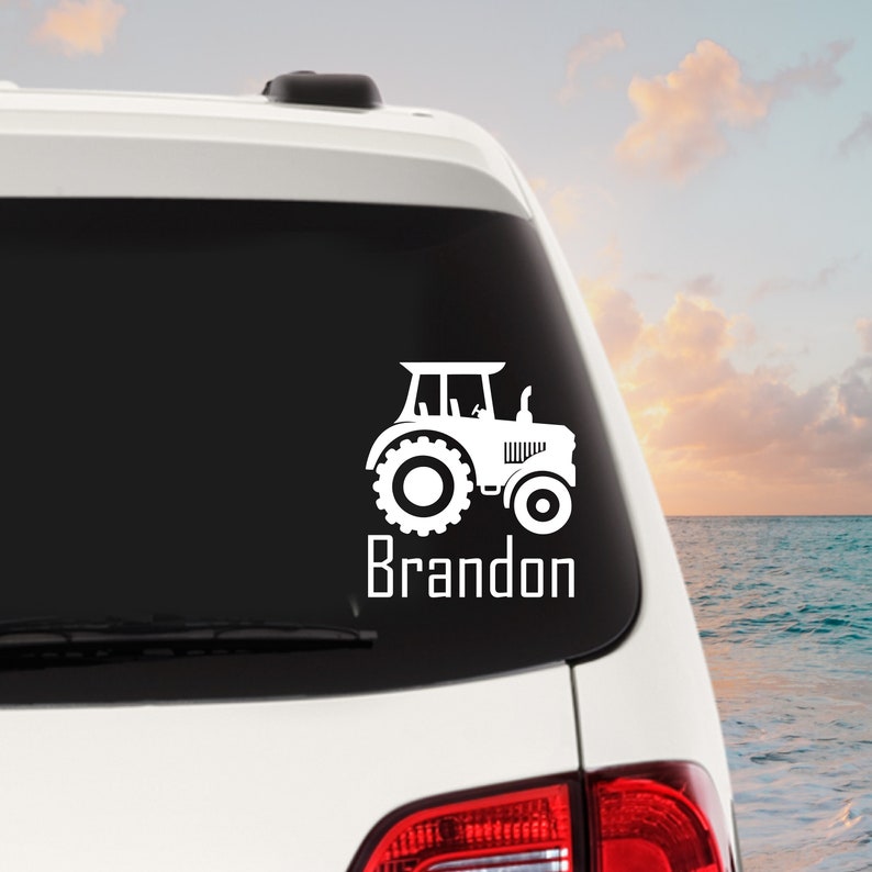 Tractor Decal Tractor Sticker Agricultural Decal Farm - Etsy