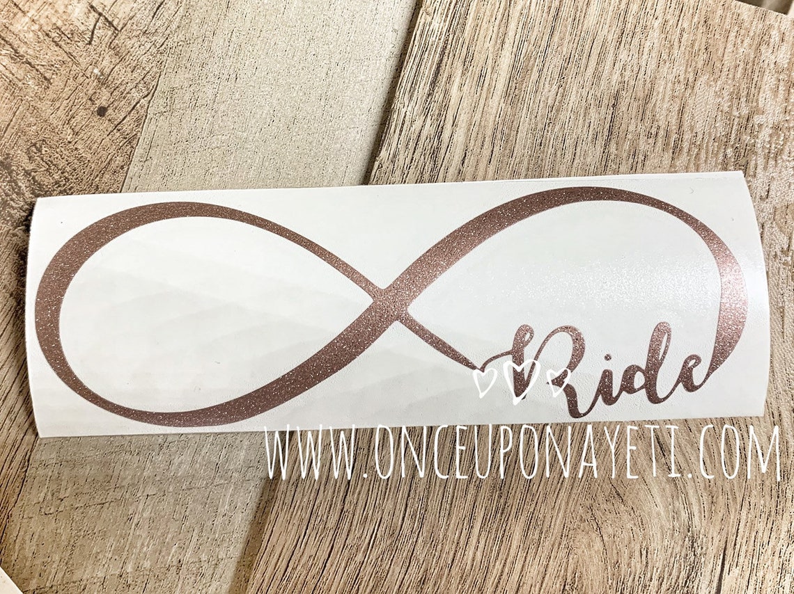 Ride Infinity Decal Horse Infinity Symbol Horse Car Decal - Etsy