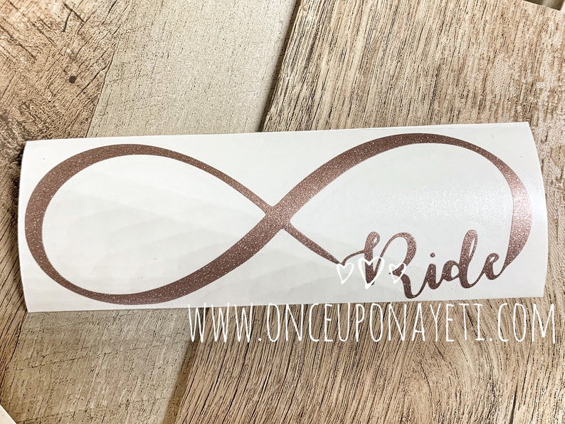 Ride Infinity Decal Horse Infinity Symbol Horse Car Decal - Etsy
