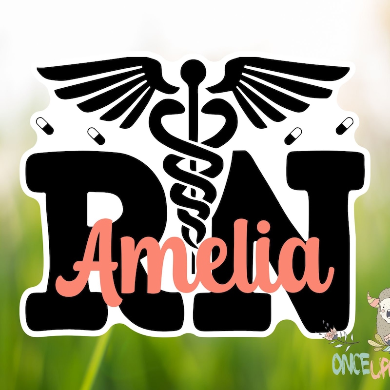 Nurse Vinyl Decal - Etsy