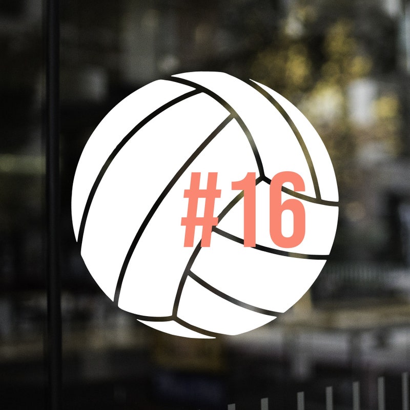 Volleyball Stickers - Etsy