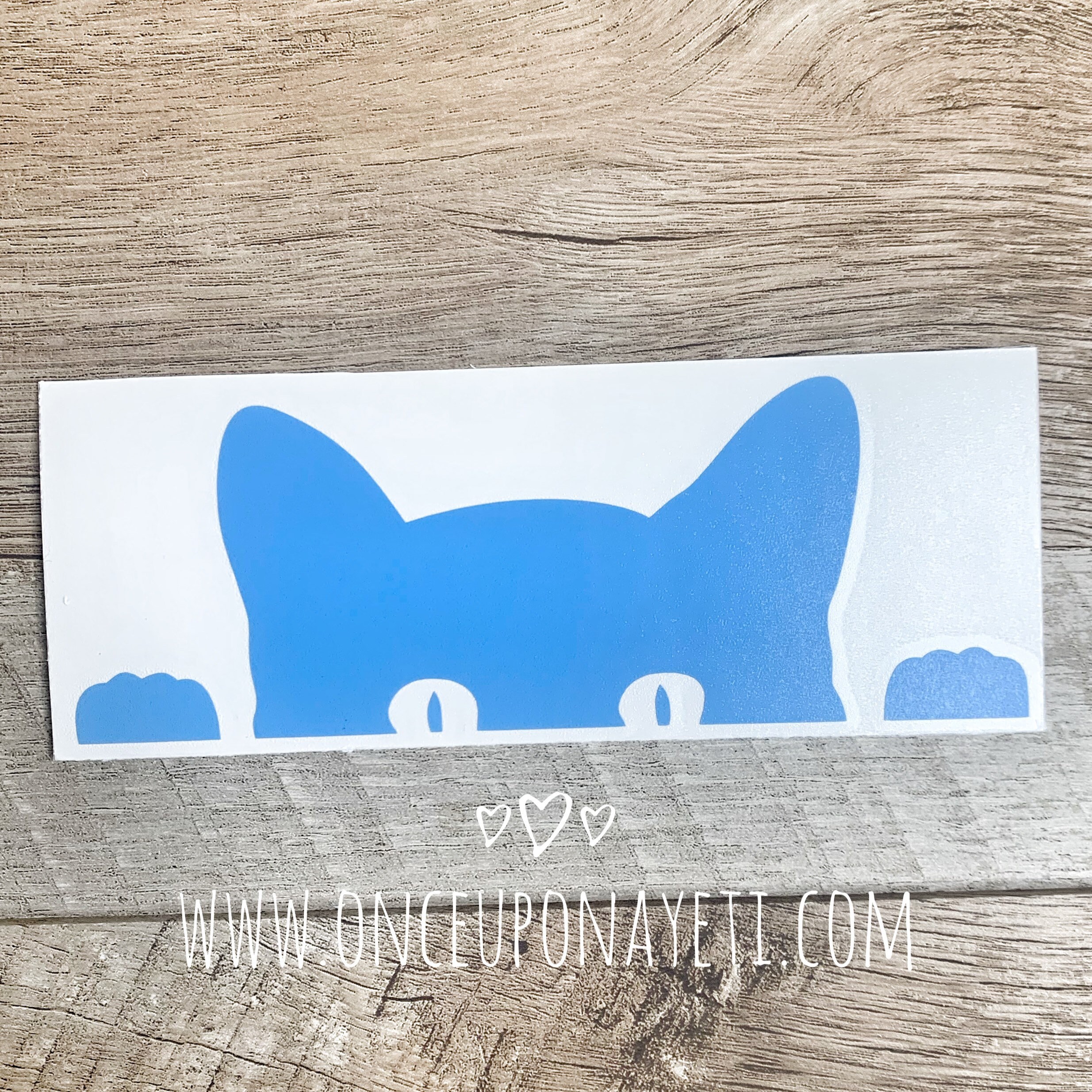 Peeking Kitty Decal Car Decal Cat Sticker Custom Decal - Etsy