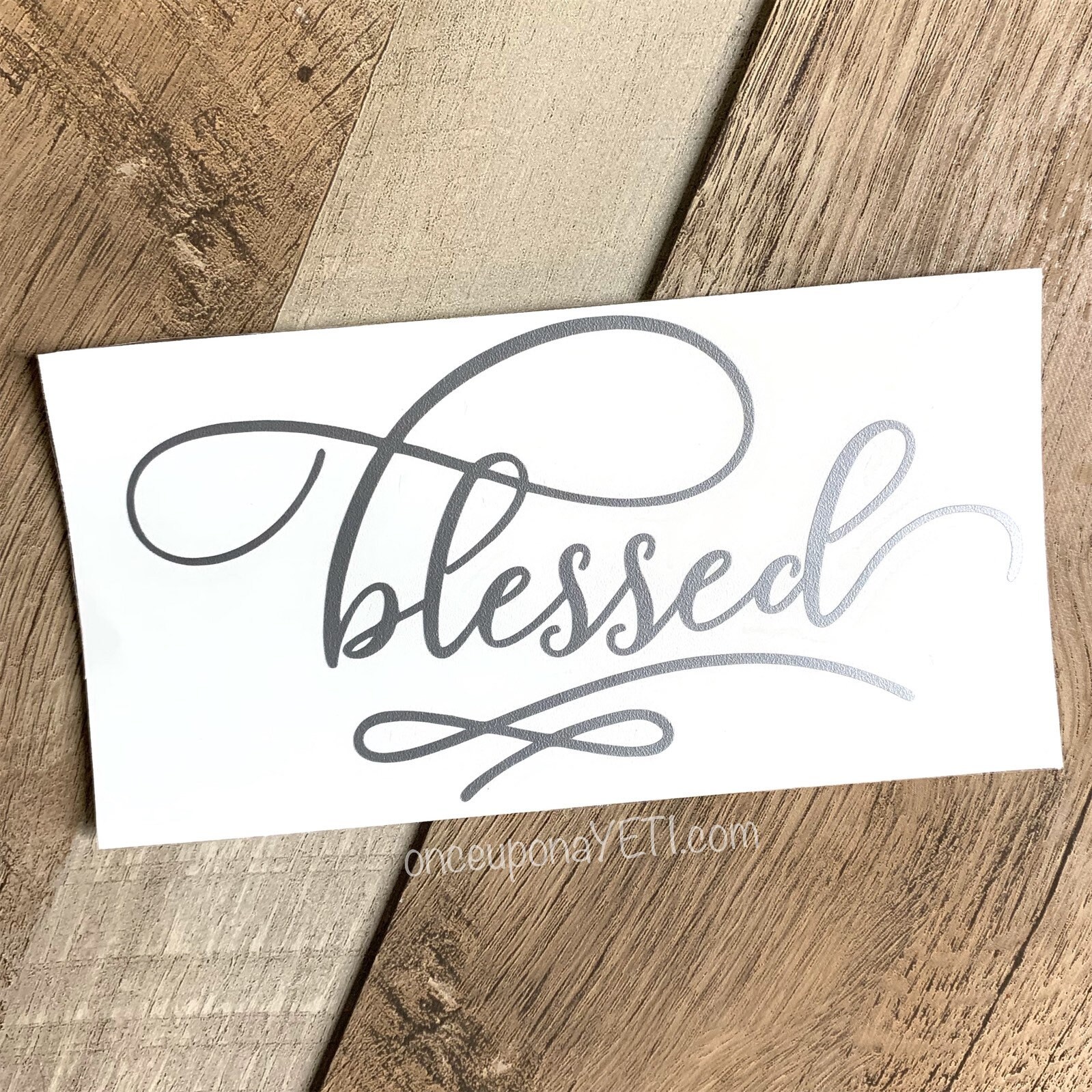 Blessed Decal Faith Decal Cross Christian Decal - Etsy