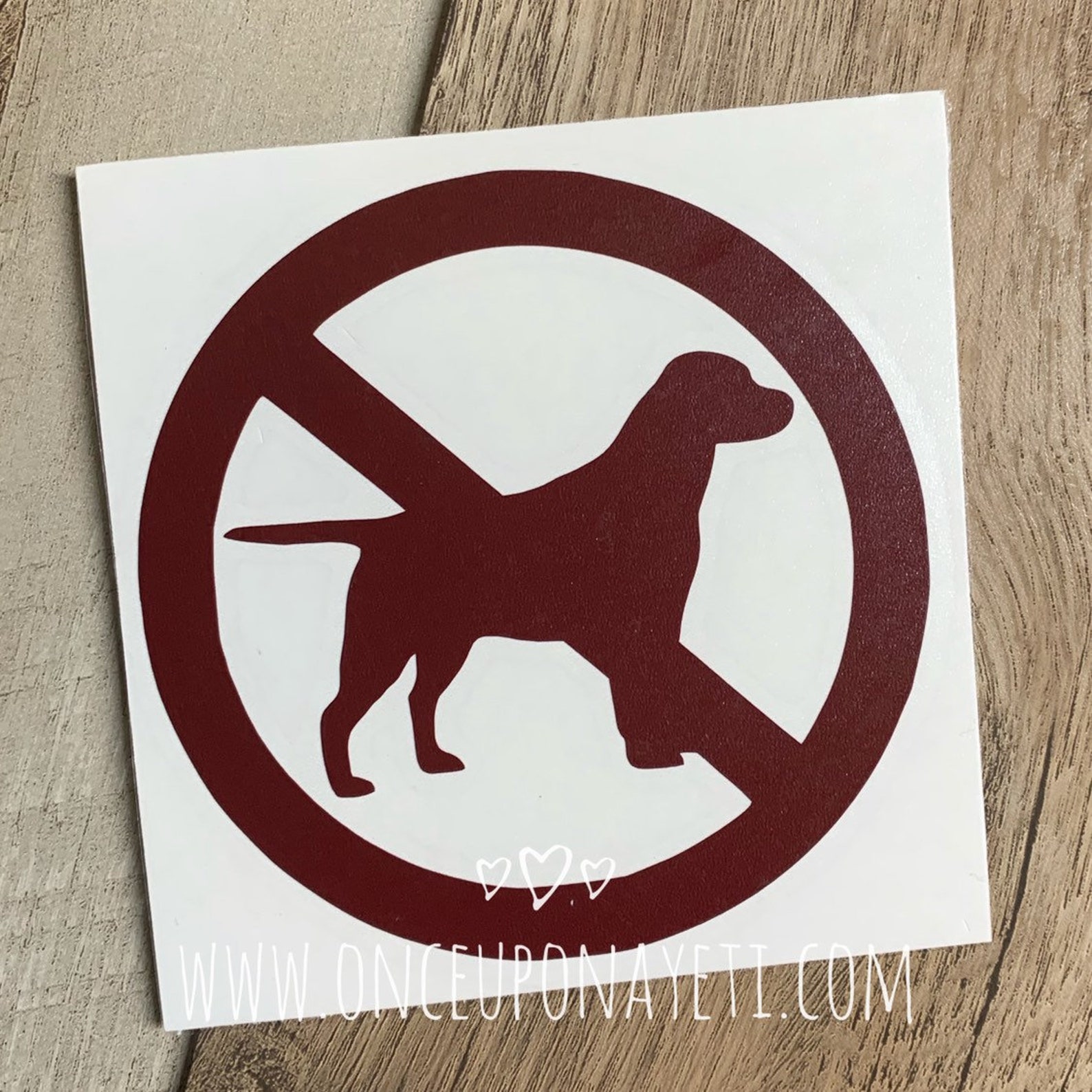 No Dogs Decal No Pets Decal Store Decal Store Sticker - Etsy