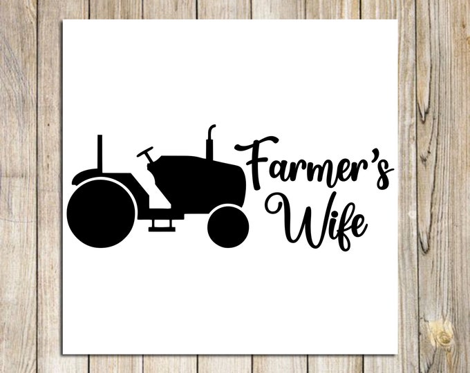 Tractor Decal Tractor Sticker Agricultural Decal Farm - Etsy
