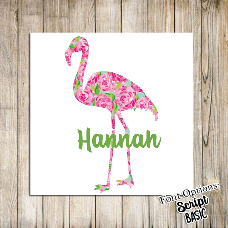 Flamingo Decal - Etsy