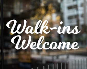 Appointments Only Decal Salon Decal Decal Store Decal - Etsy