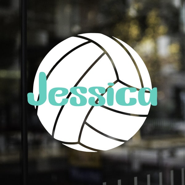 Volleyball Decal - Etsy