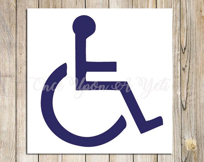 Princess on Board Handicap Decal Handicap Sticker Wheelchair | Etsy