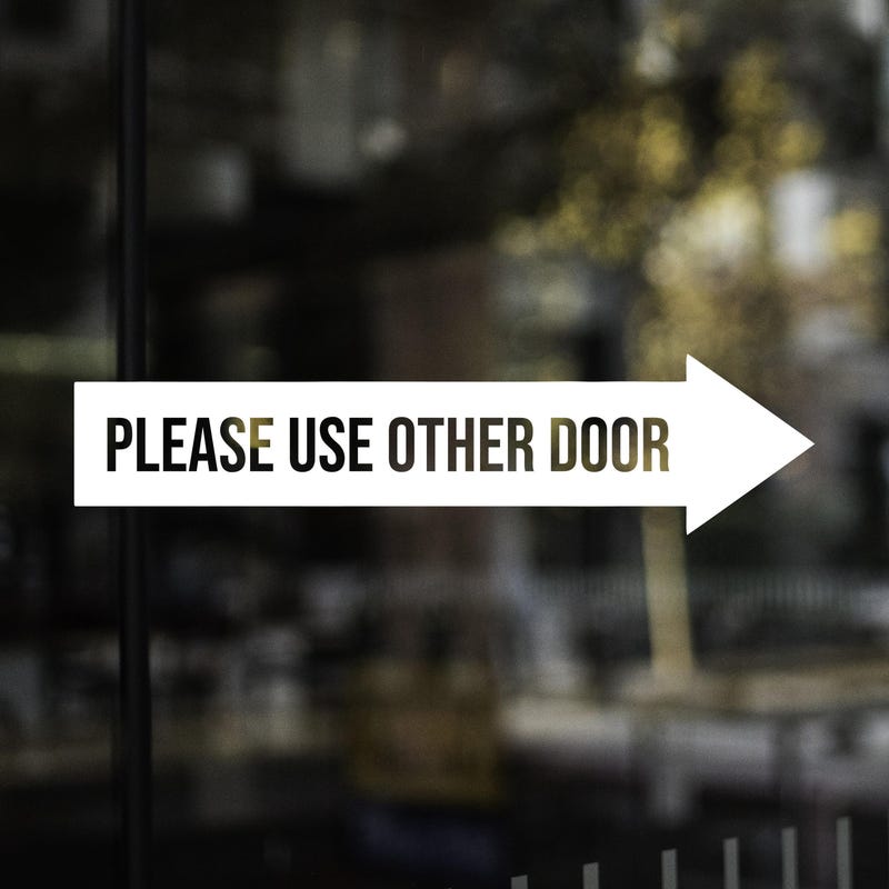 Please Use This Door Sign - Etsy